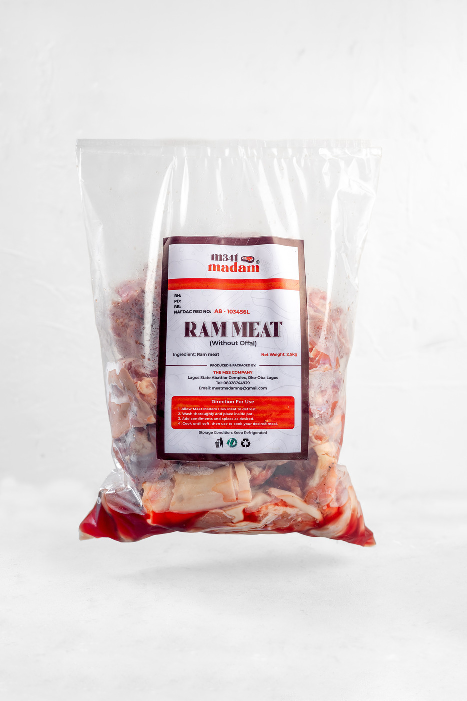 Lean Ram Meat in Lagos